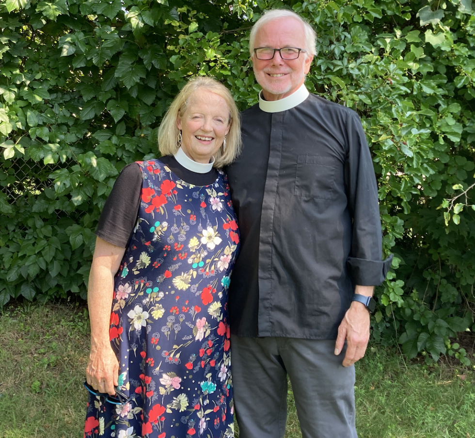 Godspeed to Rev. Sandy and David | St. Peter's Cheshire